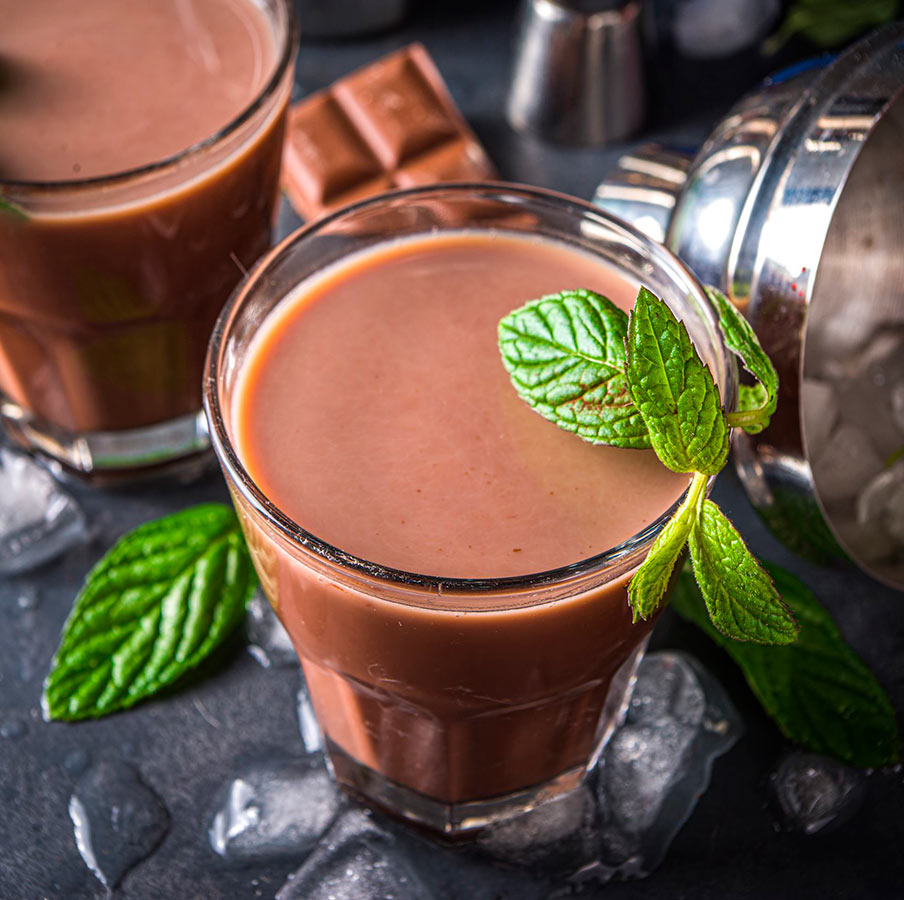 Smoothie de chocomenta | Recetas X-Gear